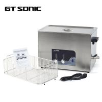 China 27L Benchtop Ultrasonic Cleaner Dual Power Knob Operation For Filter Nozzle Cleaning for sale