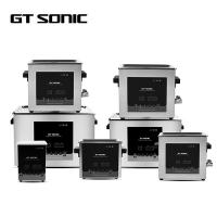 China Black Commercial Ultrasonic Cleaner , Square SONIC Bath Jewellery Cleaner for sale