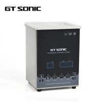 China Benchtop Ultrasonic Dental Cleaner Small Capacity Black Color Degas Function for sale