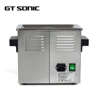 China 3L Tank Benchtop Ultrasonic Cleaning Machine 100W Heating power for sale