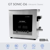 China SS 6L Automatic Ultrasonic Cleaning Machine Parts Ultrasonic Cleaner With Digital Timer for sale