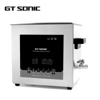 China Stainless Steel Heated Ultrasonic Cleaner 200W CE / RoHS / FCC Certification for sale