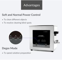 China Professional Ultrasonic Dental Instrument Cleaner 9L Degas Function With Digital Timer for sale