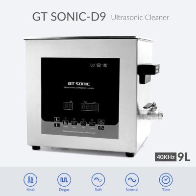 China 9L Digital Ultrasonic Cleaner Fruit And Vegetable 200w Output Power With Heating Function for sale