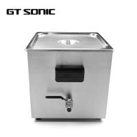 China Double Power Square Digital Ultrasonic Cleaner With Smart Touch Panel for sale