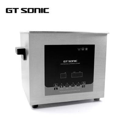 China Double Power Square Digital Ultrasonic Cleaner With Smart Touch Panel for sale