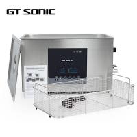 China 40KHz Ultrasonic Fruit And Vegetable Cleaner 20L Stainless Steel Tank For Deep Cleaning for sale