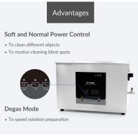 China Output Commercial Ultrasonic Cleaner Fruit And Vegetable Machine 20L 400W For Laboratory for sale