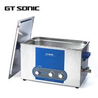 China Fine Metal Parts Ultrasonic Dental Cleaner Adjustable Power Square Shape for sale