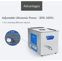 China 500W 27L Mechanical Control Power Adjusted Large Tank Ultrasonic Cleaner Machine With Timer Heater for sale