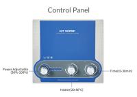 China 500W 27L Mechanical Control Power Adjusted Large Tank Ultrasonic Cleaner Machine With Timer Heater for sale