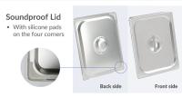 China Small Stainless Steel 2L Ultrasonic Cleaner With Digital Heater Timer 50W for sale