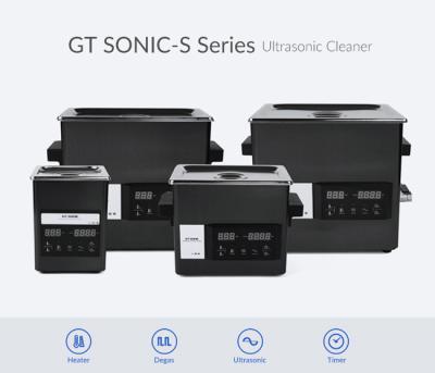 China GT SONIC S9 Parts Ultrasonic Cleaner Industrial Smart Touch Panel SUS304 200W Power for sale