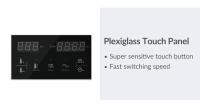 China GT SONIC S9 Parts Ultrasonic Cleaner Industrial Smart Touch Panel SUS304 200W Power for sale