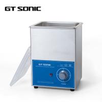 China 40kHz Mini Ultrasonic Dental Cleaner Stamping Tank With Mechanical Knob for sale