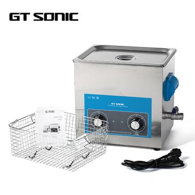 China Heated Digital Ultrasonic Jewelry Cleaner Square Shape Powerful Transducer for sale