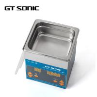China 100W Heating Power Digital Ultrasonic Cleaner Square Shape For Engine Parts for sale