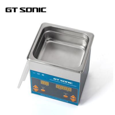 China 100W Heating Power Digital Ultrasonic Cleaner Square Shape For Engine Parts for sale