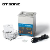 China High Effiiciency Digital Ultrasonic Cleaner Stamping Tank 50W 40kHz 2L for sale