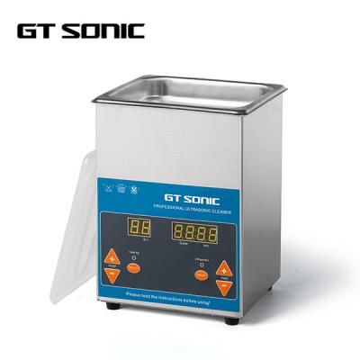 China High Effiiciency Digital Ultrasonic Cleaner Stamping Tank 50W 40kHz 2L for sale