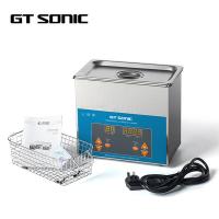 China Key Control 3L GT SONIC Ultrasonic Cleaner Ceramic Heaters With Temperature Cleaning Time Setting for sale