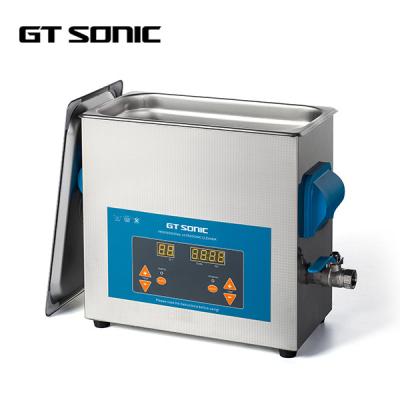 China LED Display Metal Parts Ultrasonic Cleaner 6L 40kHz 150 Watt High Frequency for sale