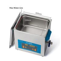 China SUS304 Tank 9L 200W Heated Ultrasonic Cleaner For Medical Instruments for sale