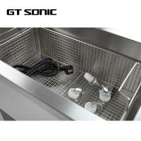 China Power Adjustable Industrial Ultrasonic Cleaner 36L SUS304 tank acid proof for sale