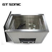 China Power Adjustable Industrial Ultrasonic Cleaner 36L SUS304 tank acid proof for sale
