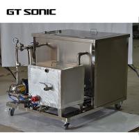 China DPF Durable Heated Ultrasonic Cleaner Large Capacity With Pressure Pump for sale