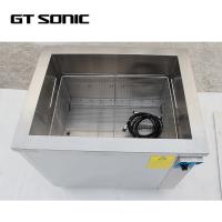 China Single Tank Industrial Ultrasonic Cleaner With Locking Wheels 40 Litres for sale
