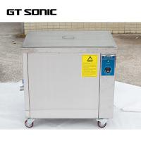 China Single Tank Industrial Ultrasonic Cleaner With Locking Wheels 40 Litres for sale