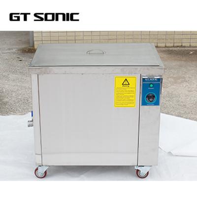 China Single Tank Industrial Ultrasonic Cleaner With Locking Wheels 40 Litres for sale