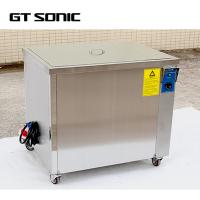 China Heated Engine Parts Ultrasonic Cleaner 96 Liters Advanced Generator 40kHz 28kHz for sale