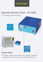 China SUS304 High Efficiency 53L GT Sonic Industrial Stainless Steel Ultrasonic Cleaner for sale