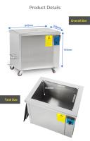 China 189 Liters 28kHZ 40kHZ Ultrasonic Cleaner For Automatic Parts for sale