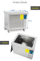 China Industrial Engine Block Ultrasonic Cleaner For Auto Parts 288L Sweep Frequency for sale