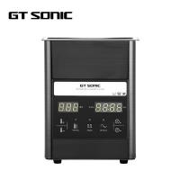 China Titanium Black Ultrasonic Cleaning Machine 2L Mirror Stainless Unique Shape for sale