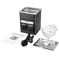 China Titanium Black Ultrasonic Cleaning Machine 2L Mirror Stainless Unique Shape for sale