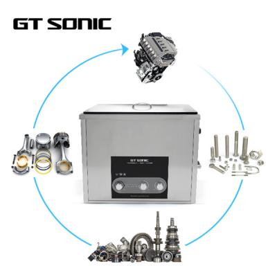 China 20 - 80℃ Heating Manual Ultrasonic Cleaner 2MM SUS304 Tank AC110 - 120V 60Hz for sale