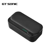 China 40kHZ 430ml Ultrasonic Glasses Cleaner SUS304 Tank 12V 2A 18W With Battery for sale