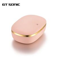 China UV Light Ultrasonic Brush Cleaner 8w Small Ultrasonic Cleaner for sale