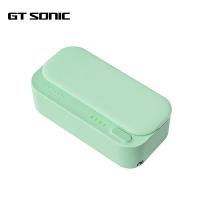China Anti - Overflow Small Ultrasonic Cleaner Dental Sterilization 18W With Battery for sale