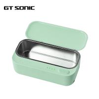 China Anti - Overflow Small Ultrasonic Cleaner Dental Sterilization 18W With Battery for sale