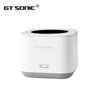 China SS Ultrasonic Jewelry Cleaner Super Sonic Denture Cleaning Machine Small Light Cube Structure for sale
