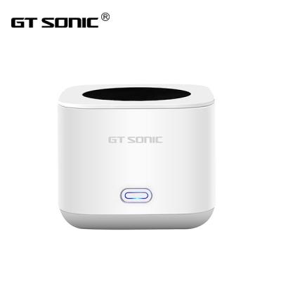 China Portable Small Light Cube Ultrasonic Dental Cleaner 180ml Volume For Contact Lenses for sale
