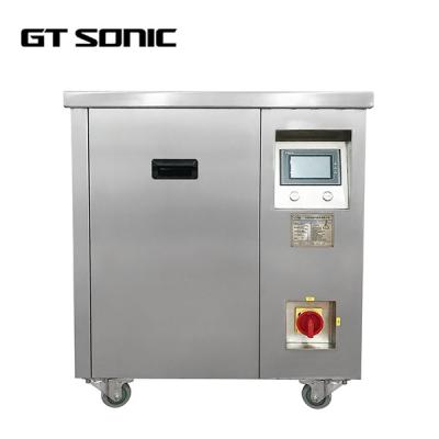 China PLC Digital Ultrasonic Cleaner , 77L Industrial Cleaning Equipment Stainless Steel Tank for sale