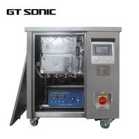 China PLC Digital Ultrasonic Cleaner , 77L Industrial Cleaning Equipment Stainless Steel Tank for sale