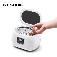 China Mini Denture Ultrasonic Dental Cleaner 600ml 35W Stainless Steel SUS304 Tank for sale