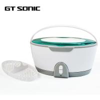 China Detachable 35W Ultrasonic Digital Cleaner 450ml Silver Jewellery Cleaner for sale